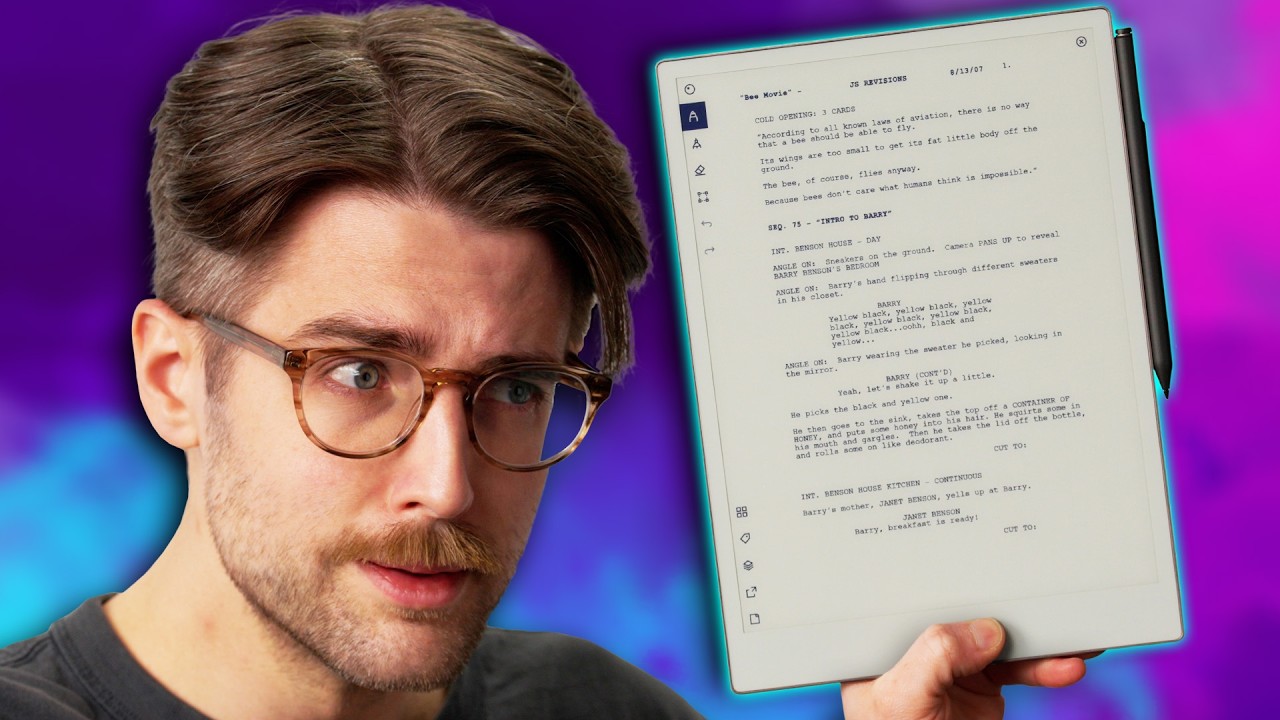 Finally. Professional Paper. - reMarkable Paper Pro - YouTube