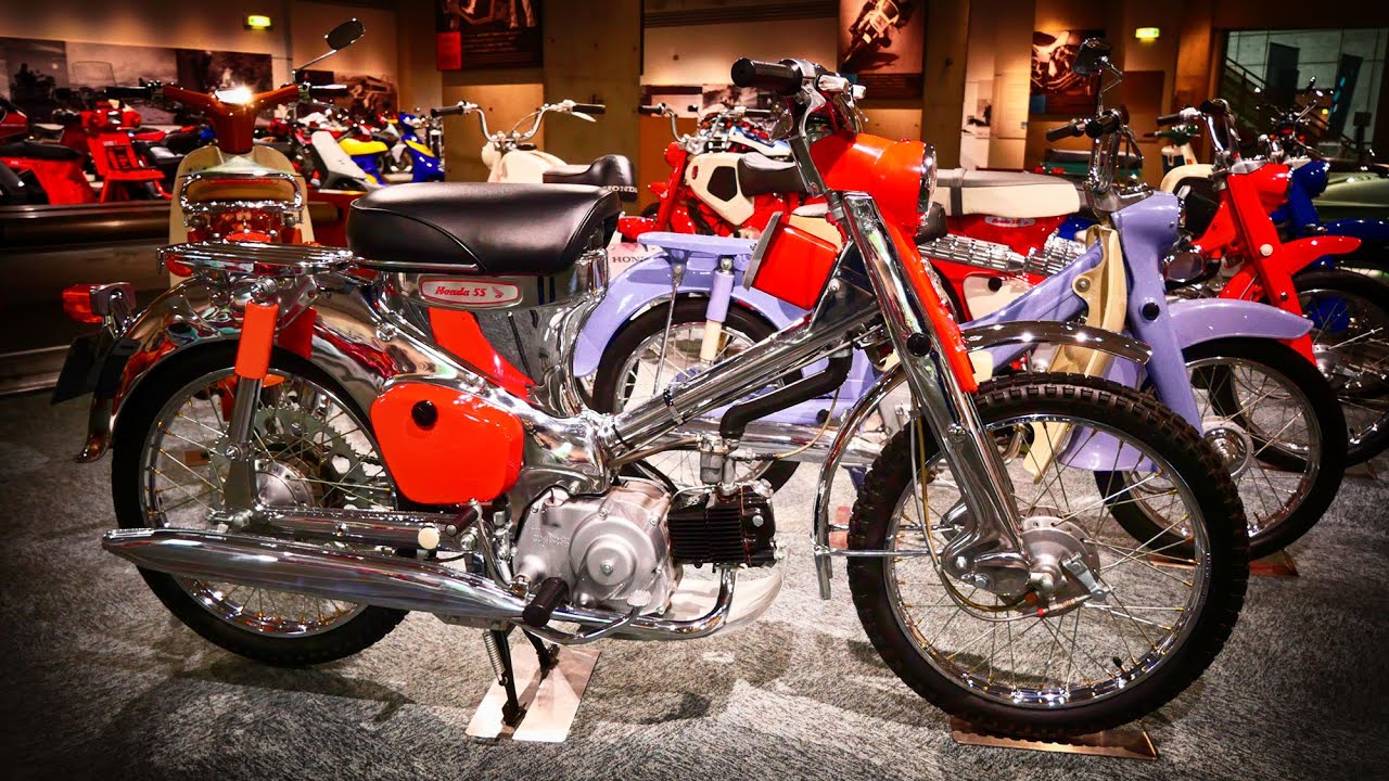 HONDA Trail 55 C105T 1963 ディーラースペシャル - YouTube