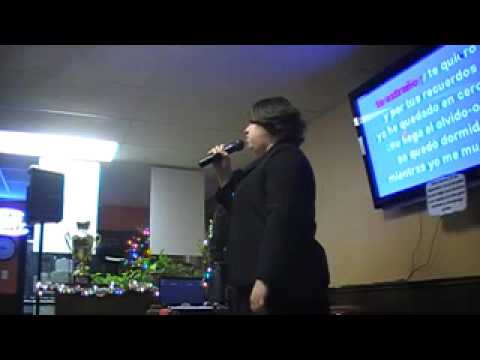 Hilda Cepeda - No LLega El Olvido (karaoke) - YouTube