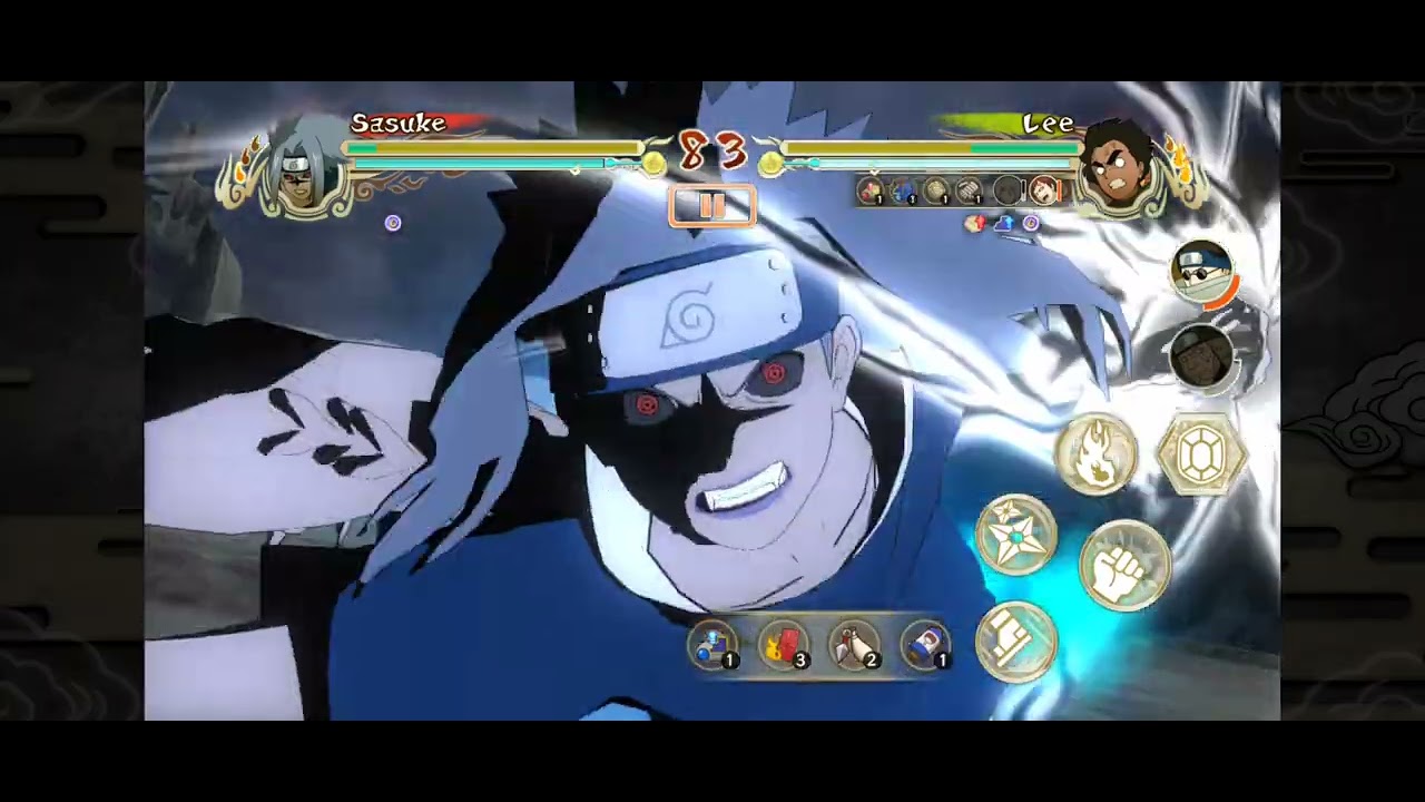 Naruto Ultimate Ninja Storm Sasuke (Curse Mask Second State Mode) vs ...