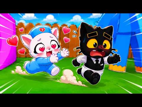 BEBÊ AGENTE SECRETO tem uma FÃ MALUCA no Roblox! (Hospital Animal)