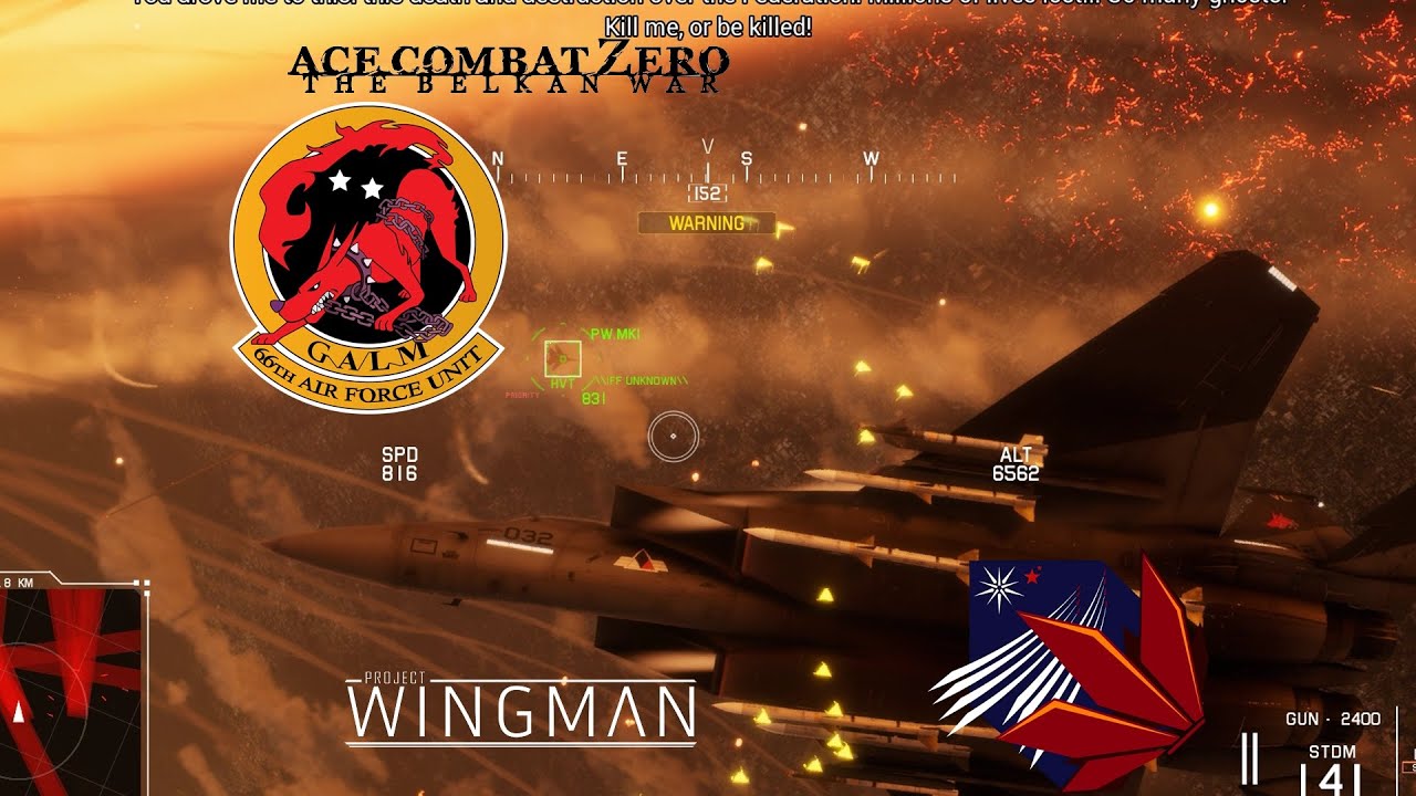 [Ace Combat Zero/Project Wingman]"When the two meets" - YouTube