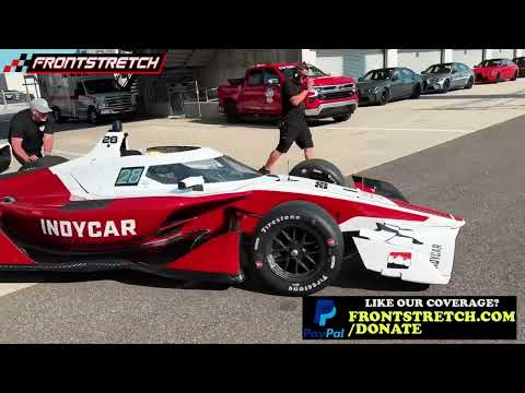 Sights & Sounds From IndyCar's IR-28 Dry Track Test