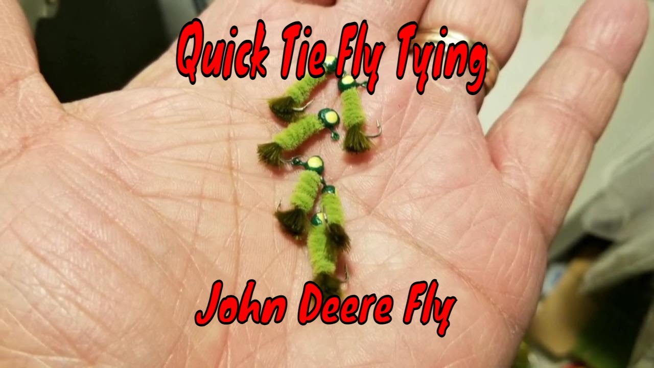 Quick Tie Fly Tying | John Deere Pattern #shorts - YouTube