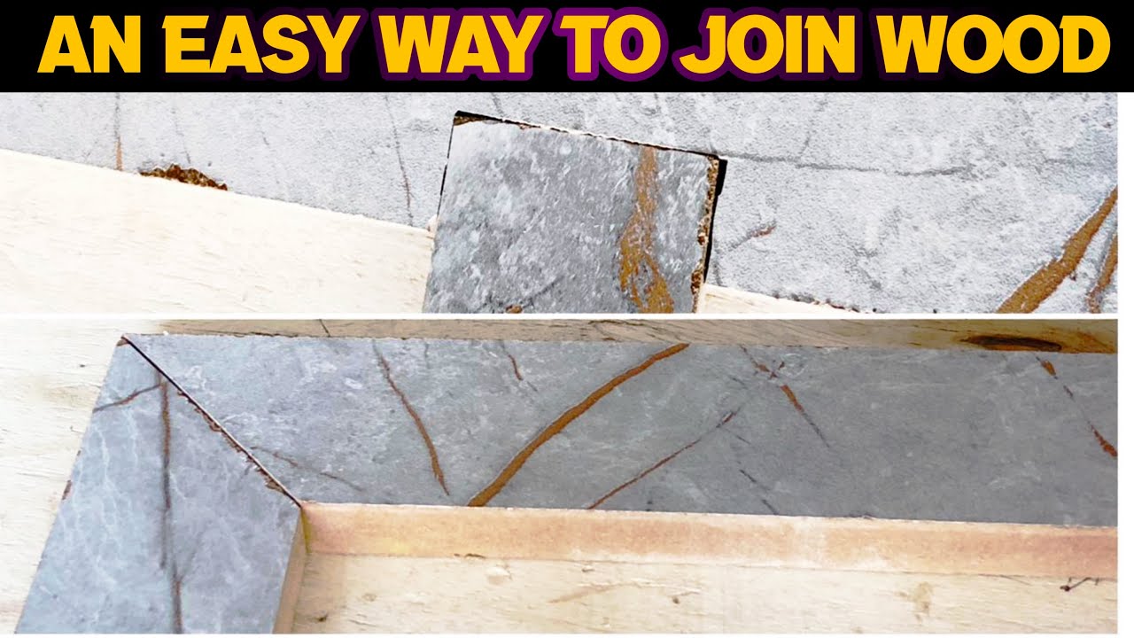 An easy way to join wood - YouTube