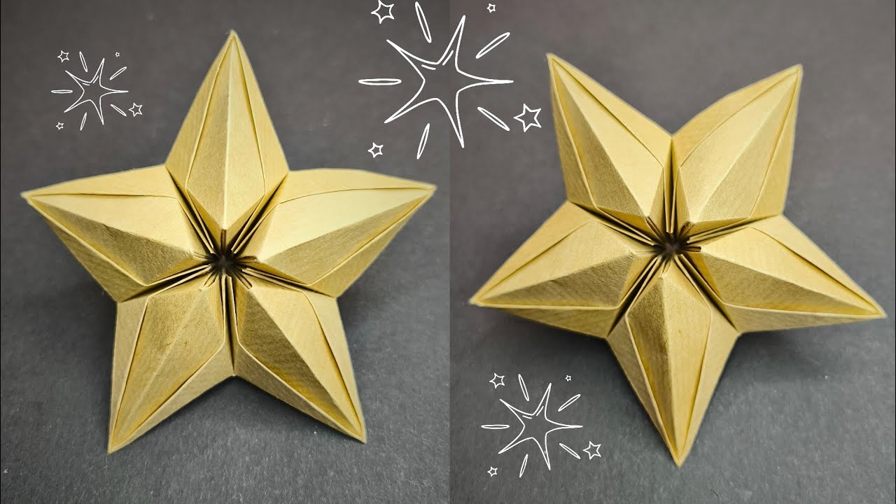 Fold Unbelievable Origami Stars in Just 4 Minutes - YouTube