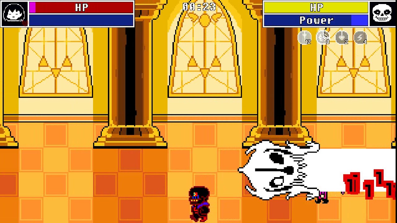 patrick: undertale sasn vs frisk - YouTube