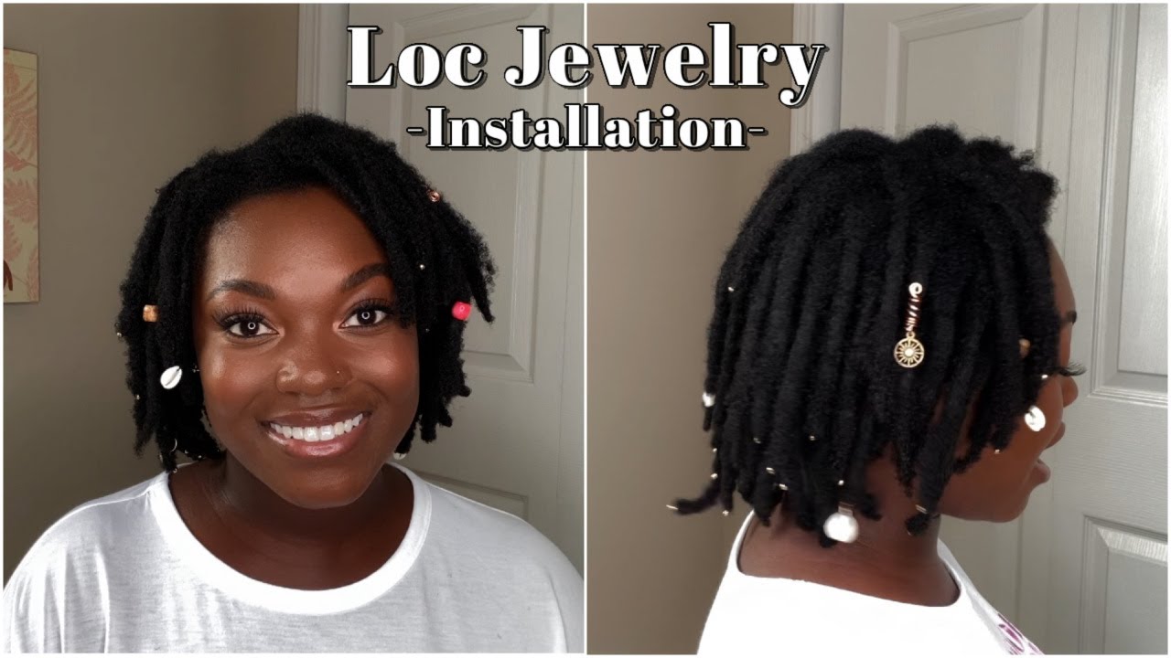 HOW TO: Installing Loc Jewelry/ Accessories | Naomi Onlae - YouTube