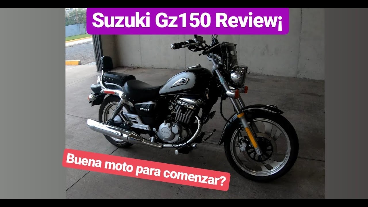 GZ150 Review!, buena moto para comenzar? , en 4K - YouTube