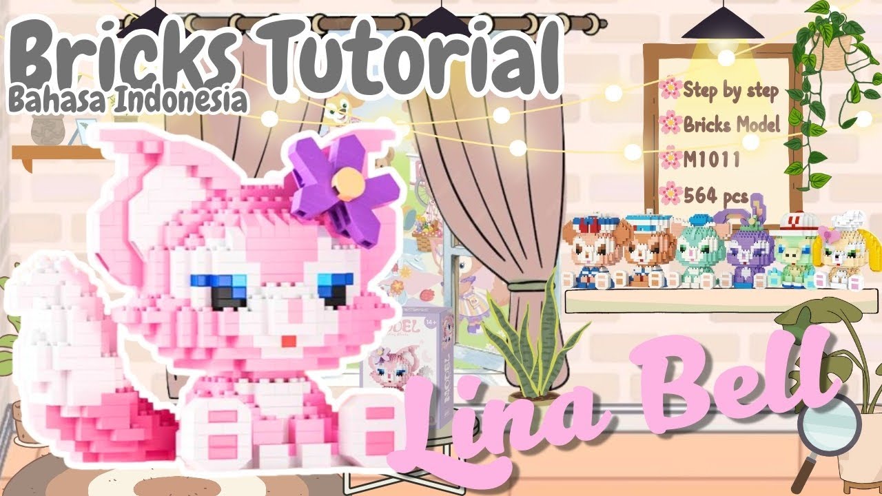 How to Build a Bricks Lina Bell M1011 Model l Duffy and Friends I ...