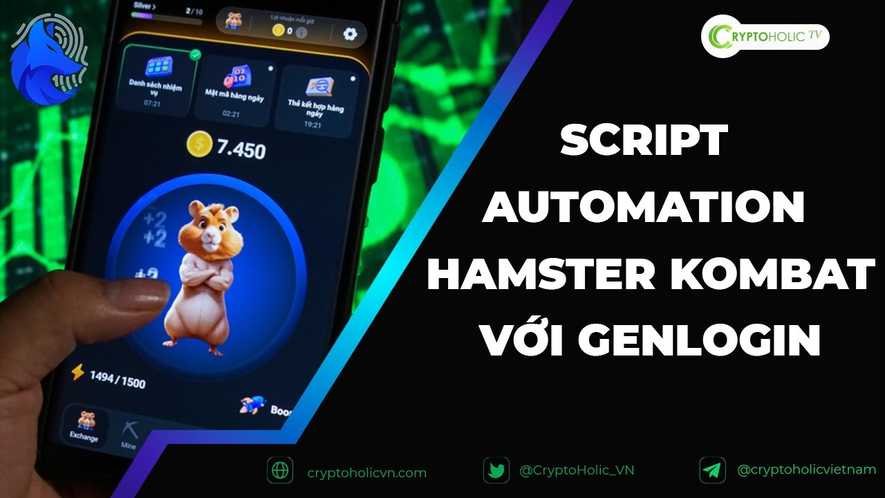 Script Automatoin Hamster Kombat Với GenLogin - YouTube