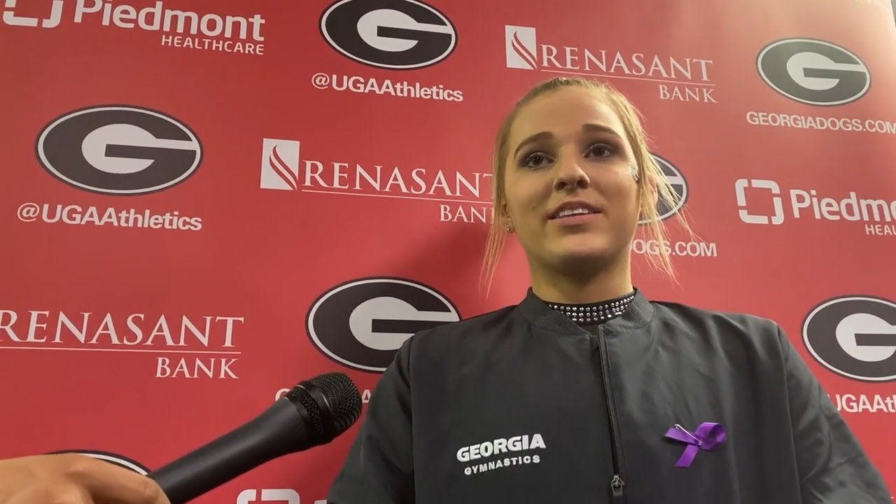 What's working for the GymDogs? Rachel Baumann explains - YouTube
