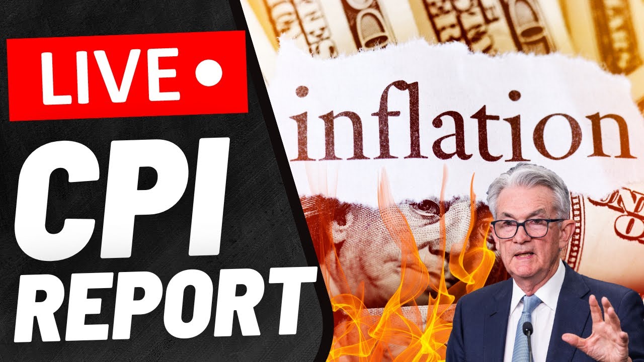 🚨 LIVE: (CPI Wednesday) Inflation REPORT - YouTube