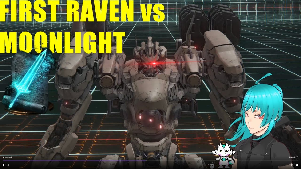 NIGHTFALL Raven vs Moonlight Blade | Armored Core 6 ARENA FIGHT - YouTube