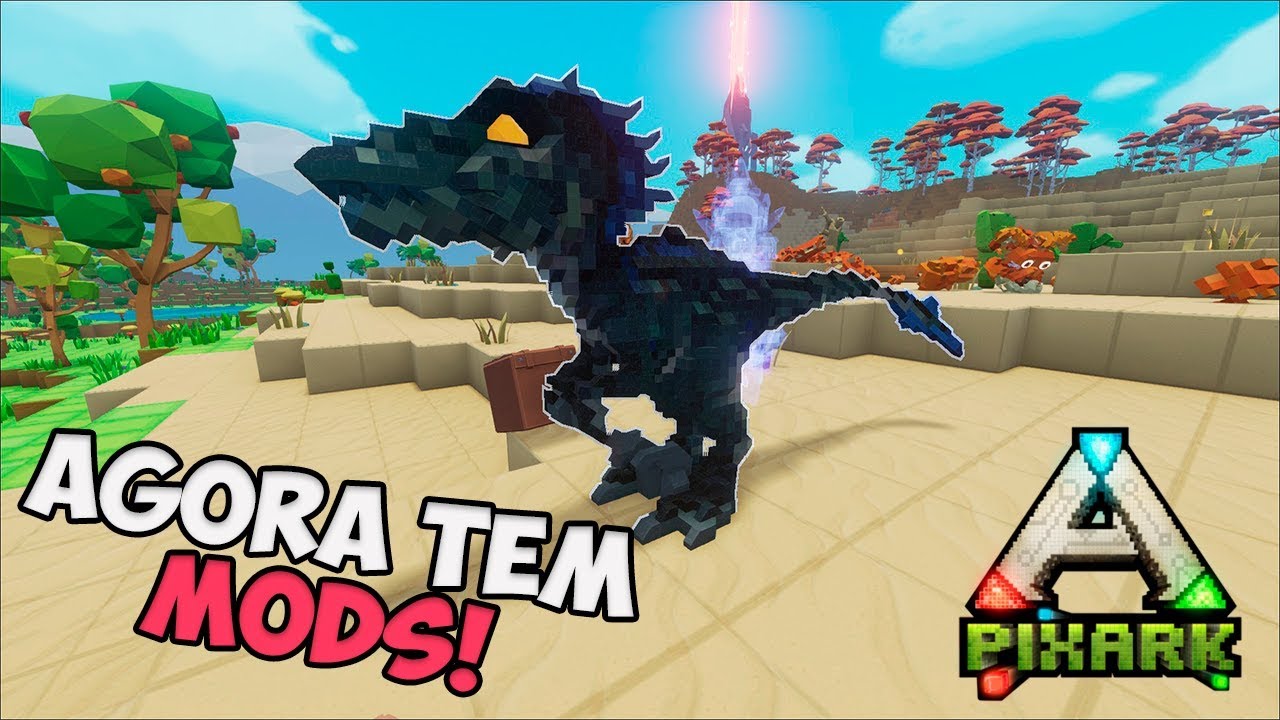 PixARK T2 ep.17 --- AGORA TEMOS MODS! - YouTube