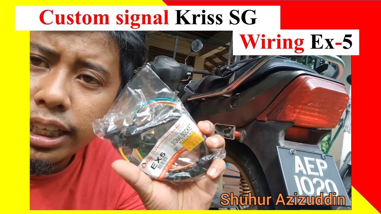 Tukar Wiring Signal Modenas Kriss Sg Guna wiring Ex5 - YouTube