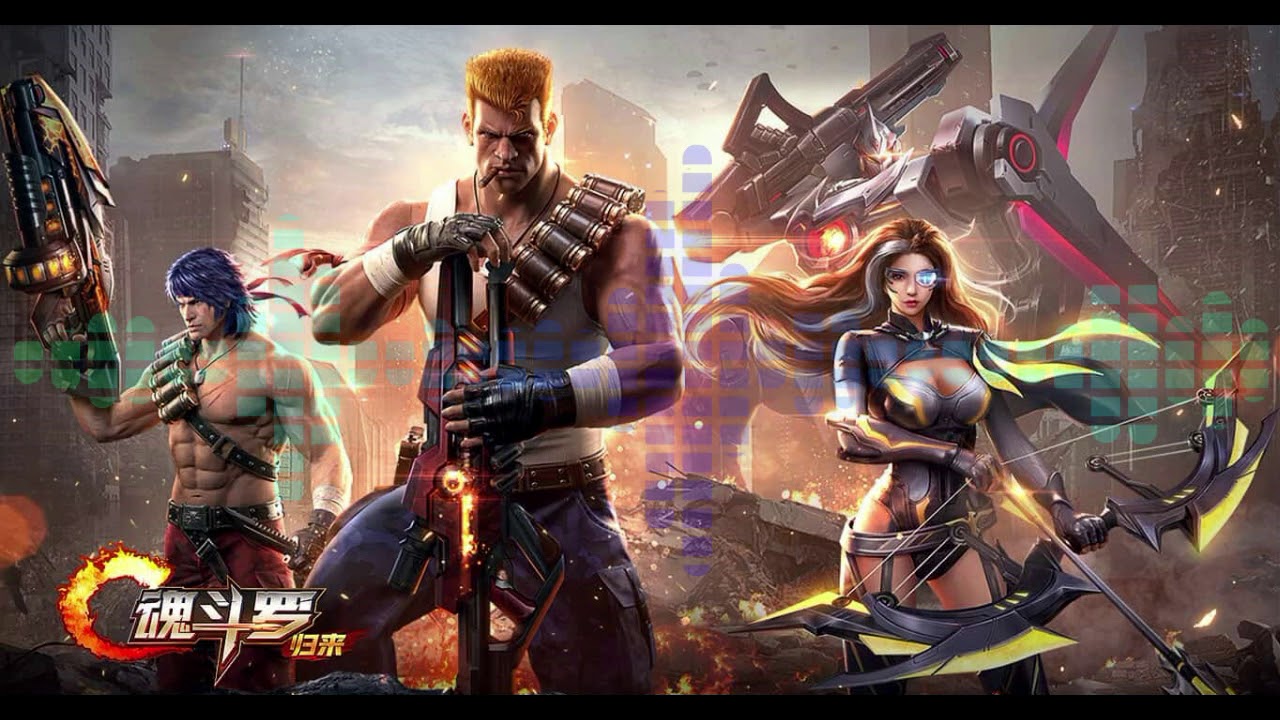 Contra: Return Music BGM - Title and Loading - YouTube