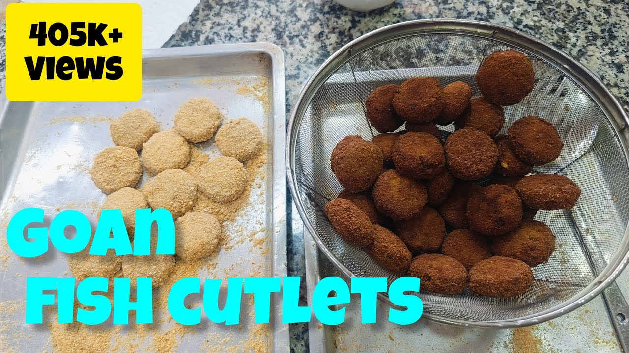 Goan Fish Cutlets | Bangda Fish Cutlets Recipe | Goan Mackerel Cutlets ...