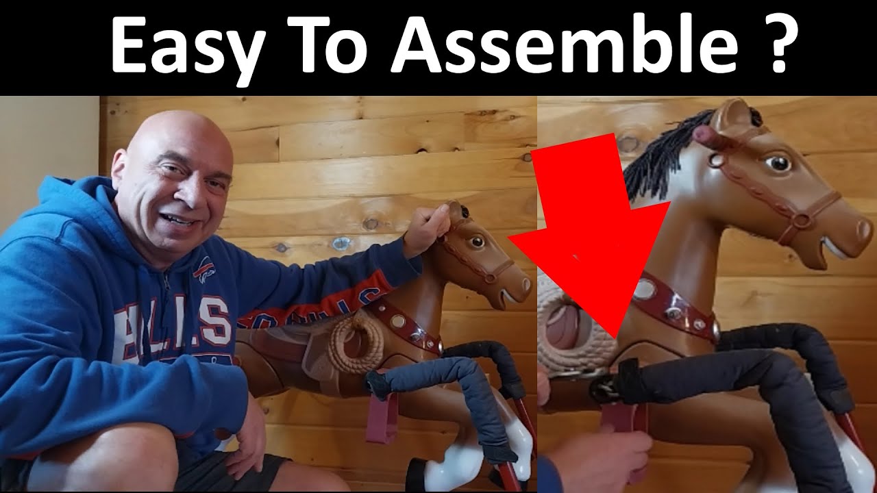 Radio Flyer Chestnut Plush Rocking Horse (Review/Instructions) Assembly ...