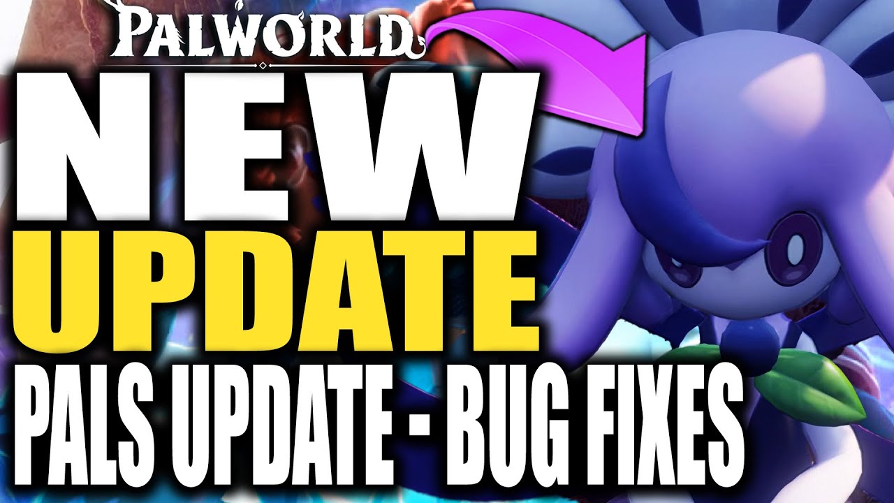 Palworld NEW UPDATE v0.4.15 - Bug Fixes, Optimization, Random Pal mode ...