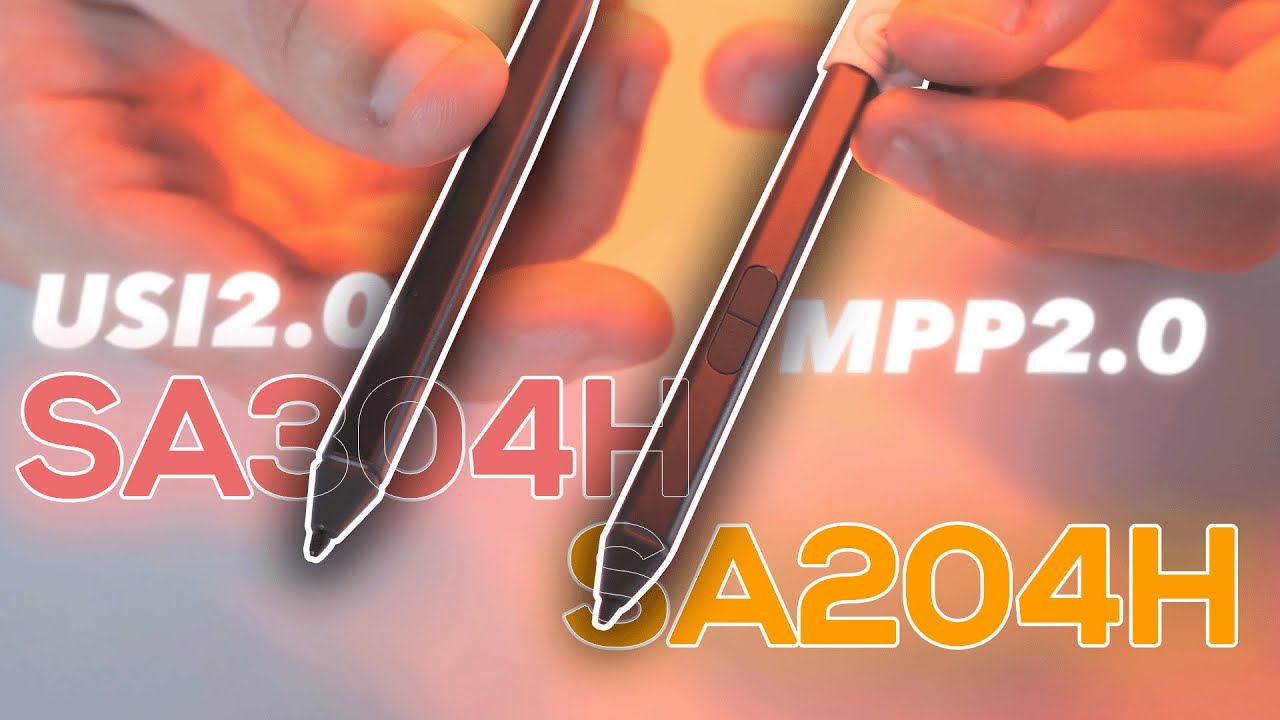 Asus Stylus Pen Vergleich - SA204H vs. SA304H - Garaged Styluses - YouTube