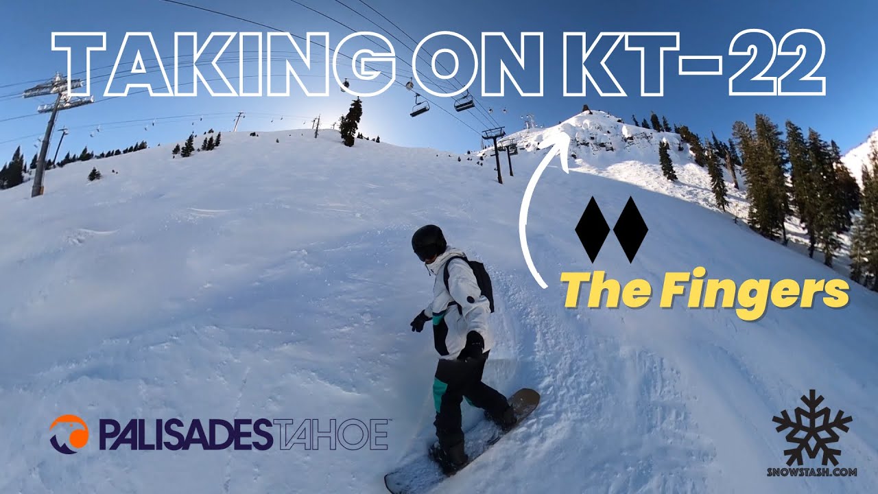 KT-22 Taking on the MOTHERSHIP | Palisades Tahoe | California - YouTube