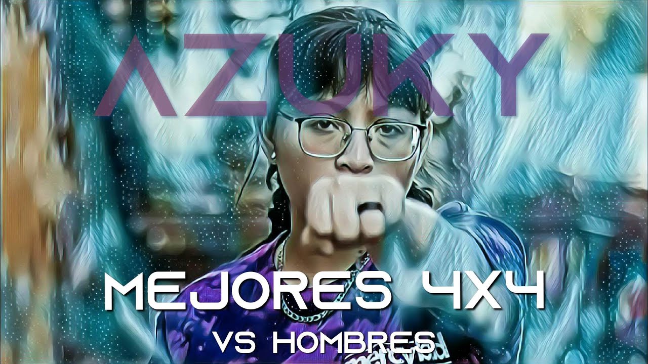 Los MEJORES 4x4 de AZUKY vs Hombres | Lo mejor de Azuky - YouTube