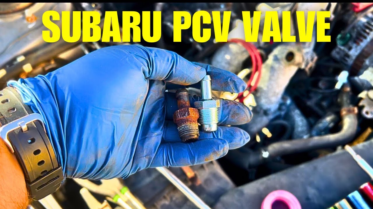 2008 Subaru Legacy PCV Valve Replacement - YouTube