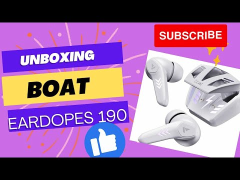 BoAt Airdopes 190 True Wireless - YouTube