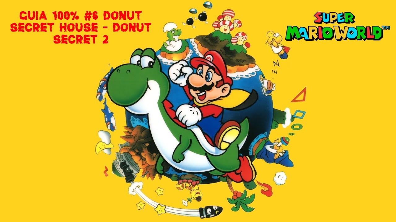 Super Mario World Guía 100% Donut Secret House - Donut Secret 2 Parte 6 ...
