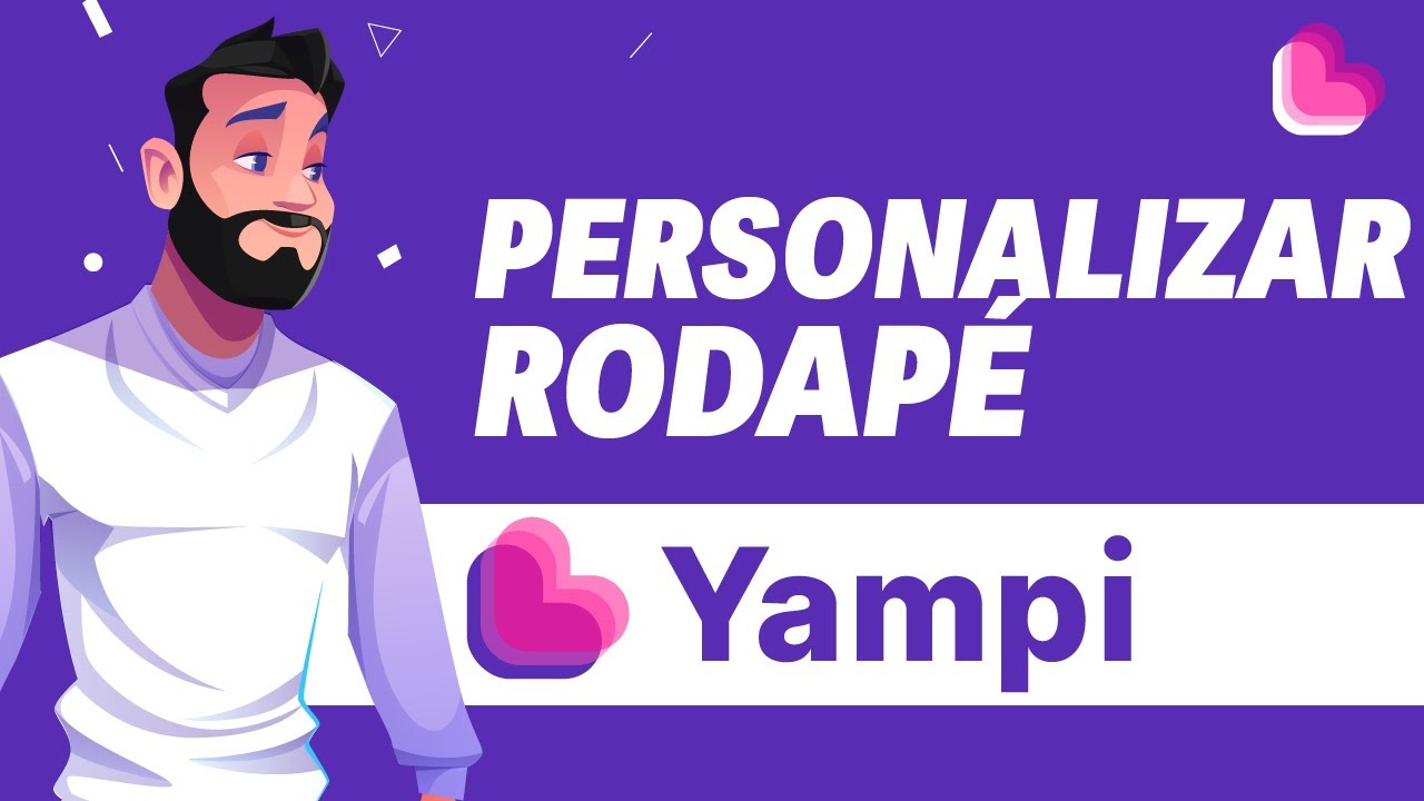 Como Personalizar Rodape na Yampi (Rápido e Fácil) - YouTube