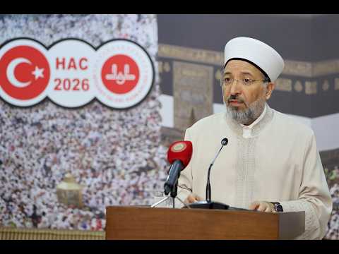Diyanet İşleri Başkanı: 84 bin 942 vatandaşımız hac ibadeti için kutsal topraklarda olacak