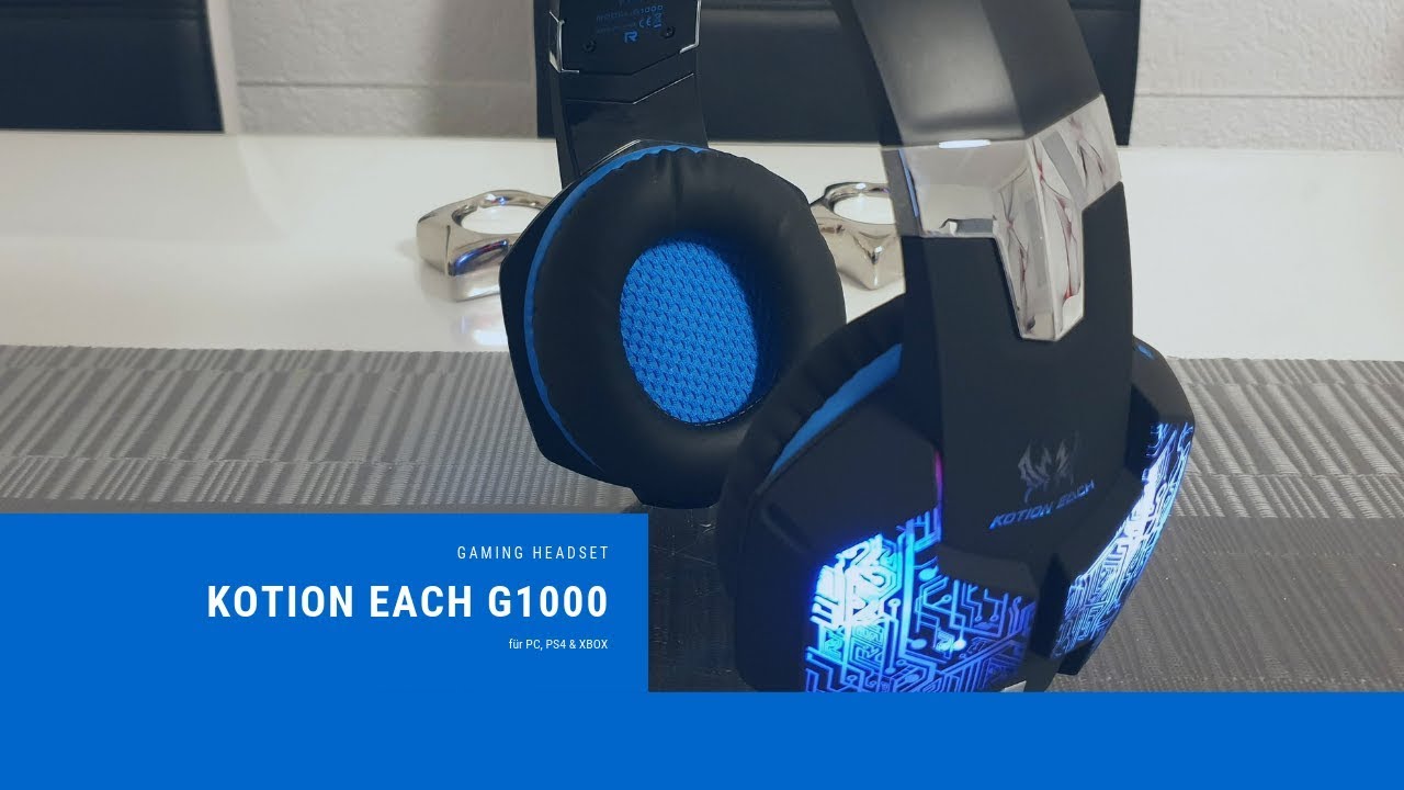 [German Review] Gaming Headset Kotion Each G1000 - YouTube