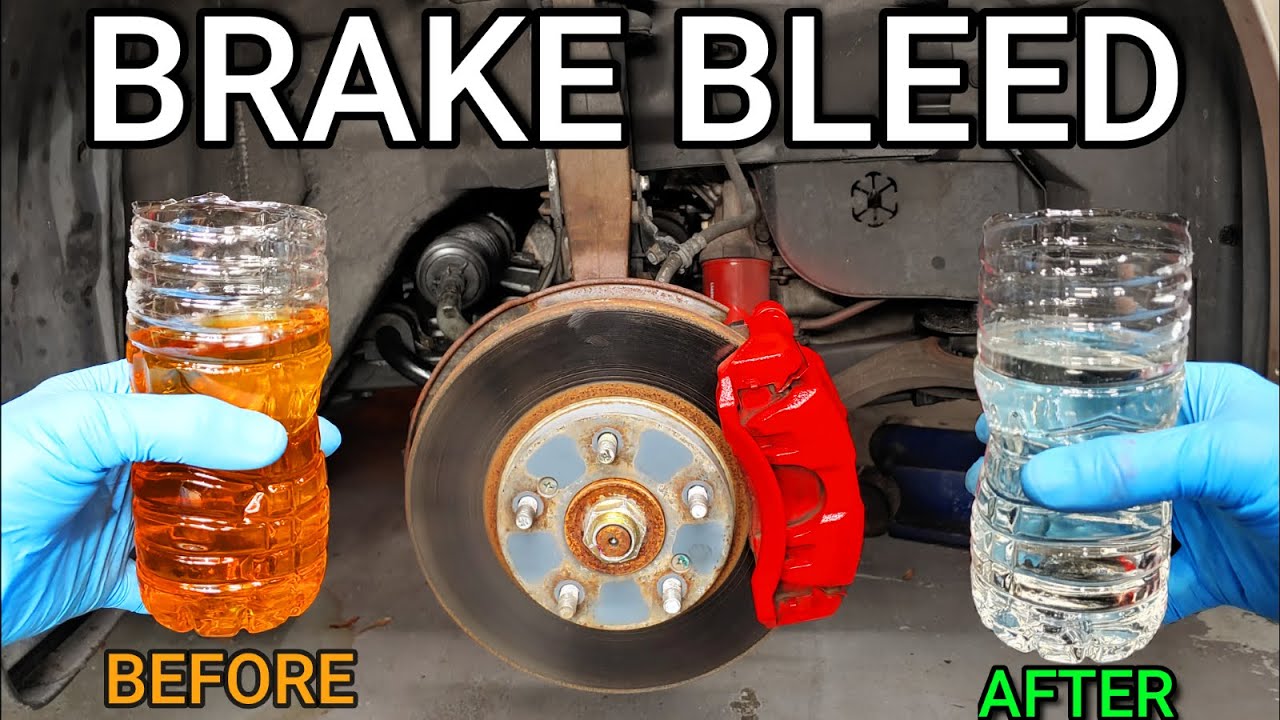 How To Bleed Your Brakes | BY YOURSELF - YouTube