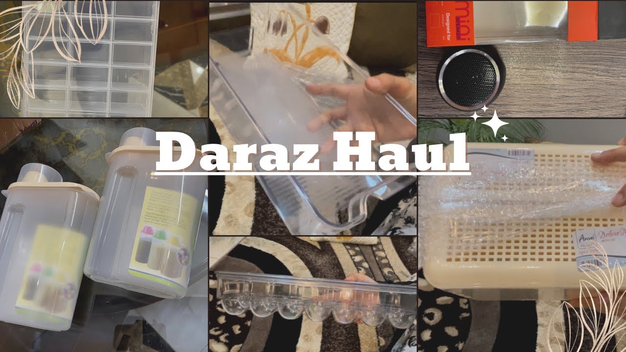 Daraz Haul for my new home | daraz online shopping - YouTube
