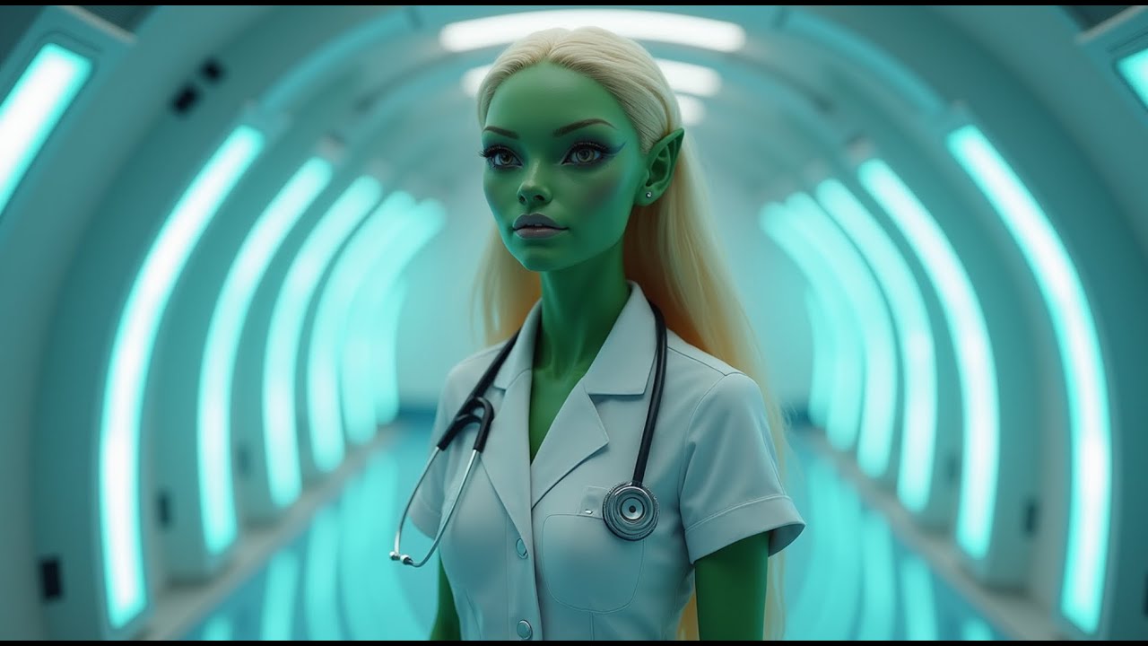 Human Showed His 'Instrument' to the Alien Nurse During the Examination ...
