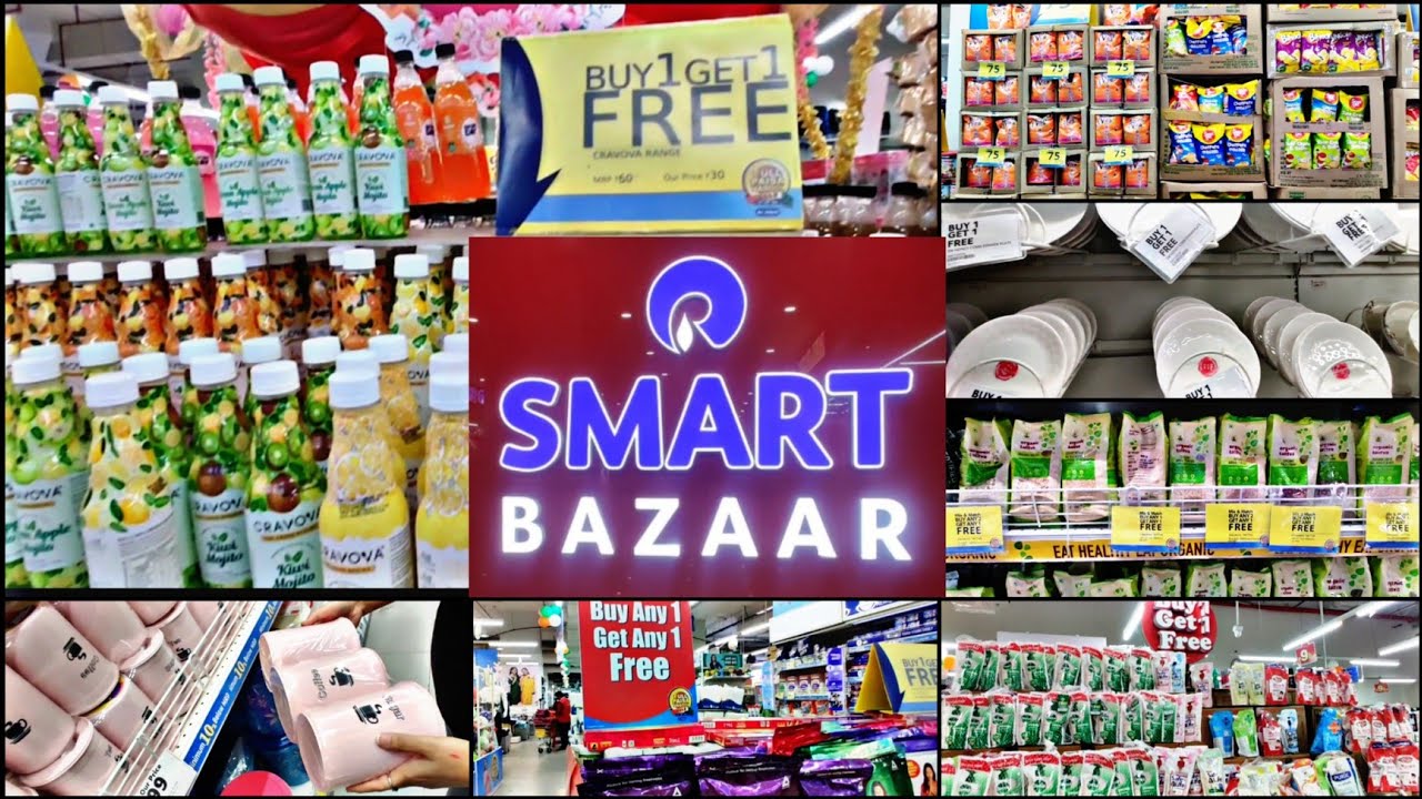 Reliance Smart Bazaar | 50% off on Grocery, Home Decor | Buy 1 Get 1 ...