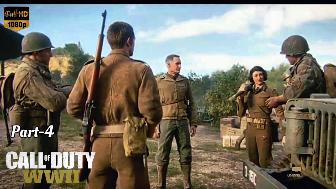 "SOE" Call Of Duty World War 2 Mission 4 Gameplay (COD WW ii) - YouTube