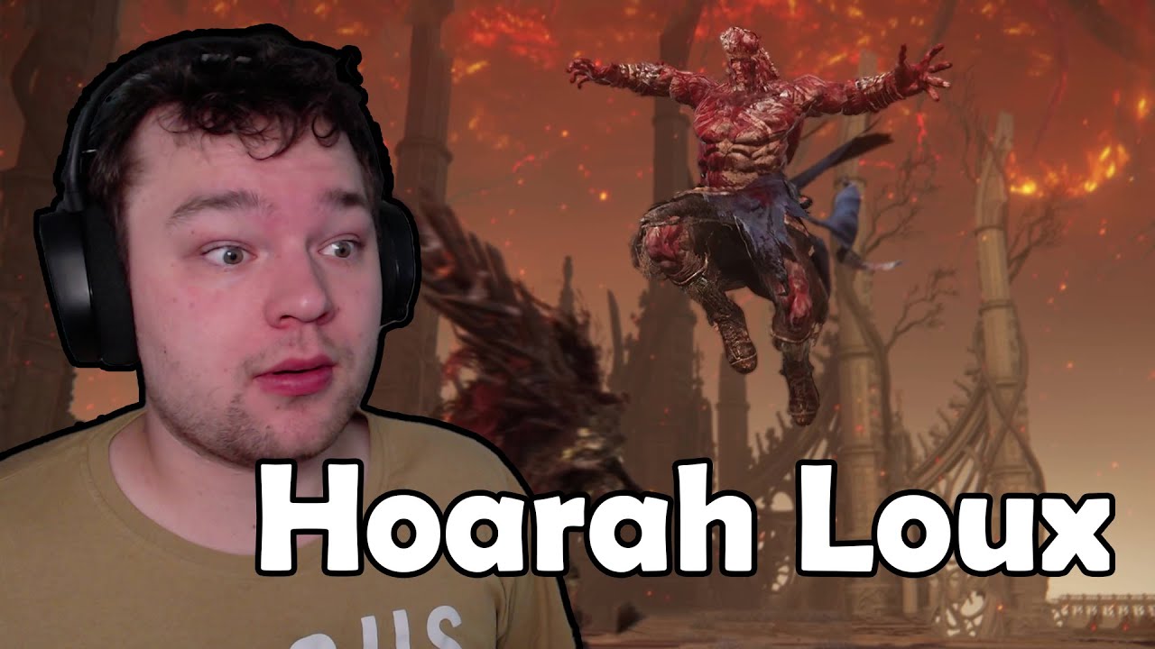 Elden Ring hoarah loux, warrior full boss fight - YouTube