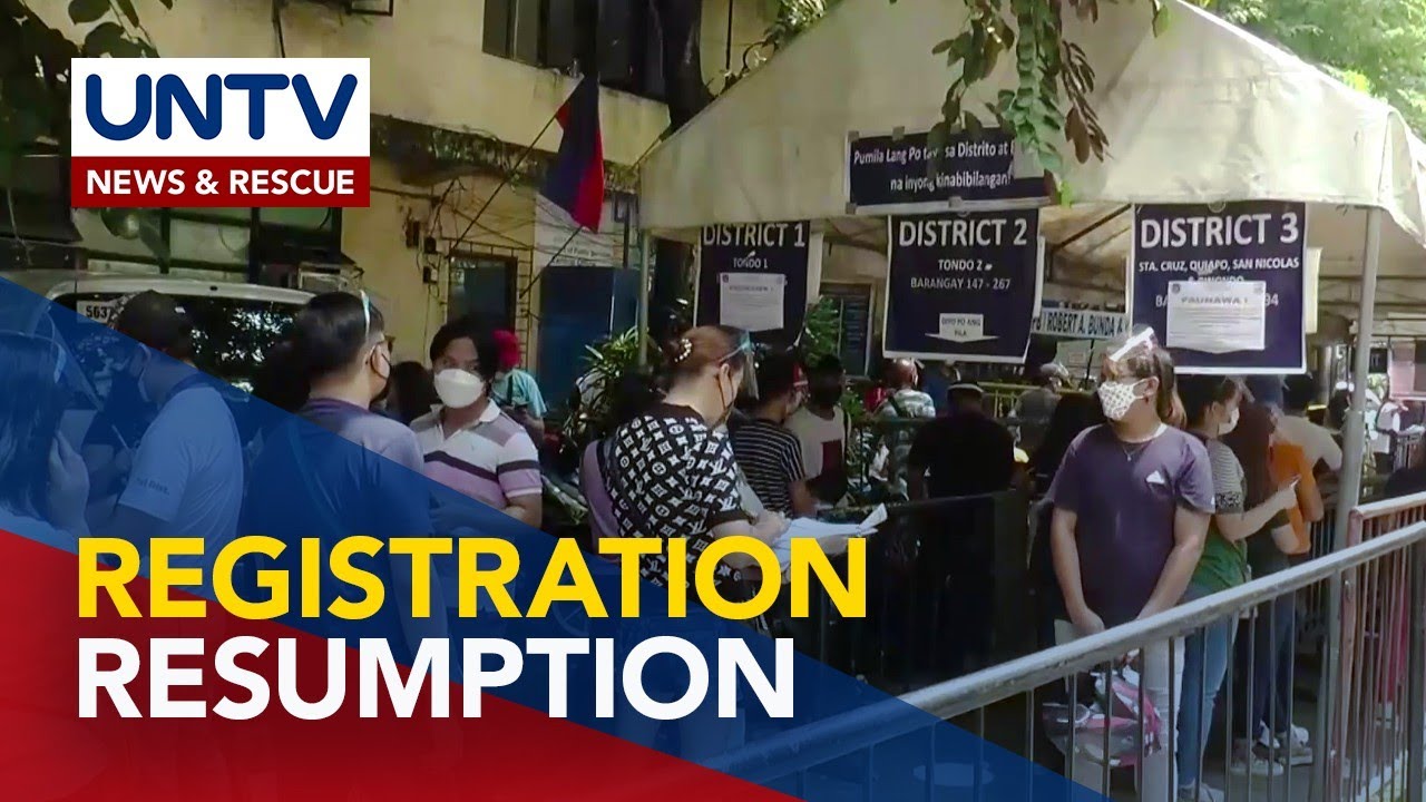 Voter’s registration para sa Brgy. at SK elections, simula na sa July 4 ...