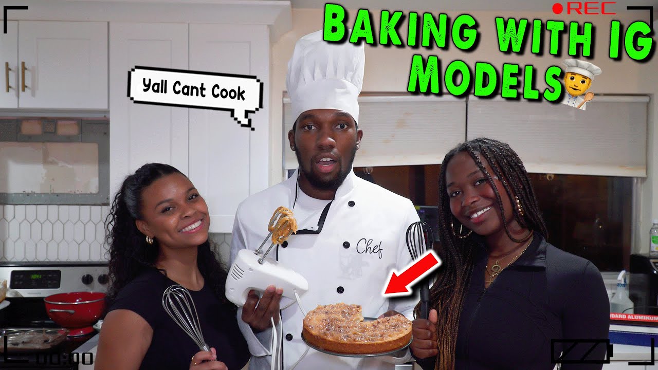 I Baked With IG Models! *Gone Wrong* - YouTube