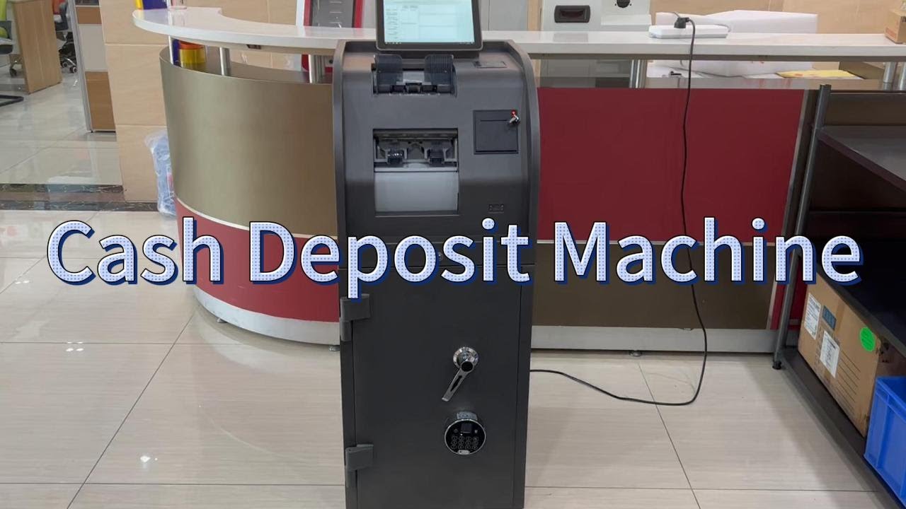 Cash Deposit Machine for Retails,Cash Center,Bank,Transportation - YouTube