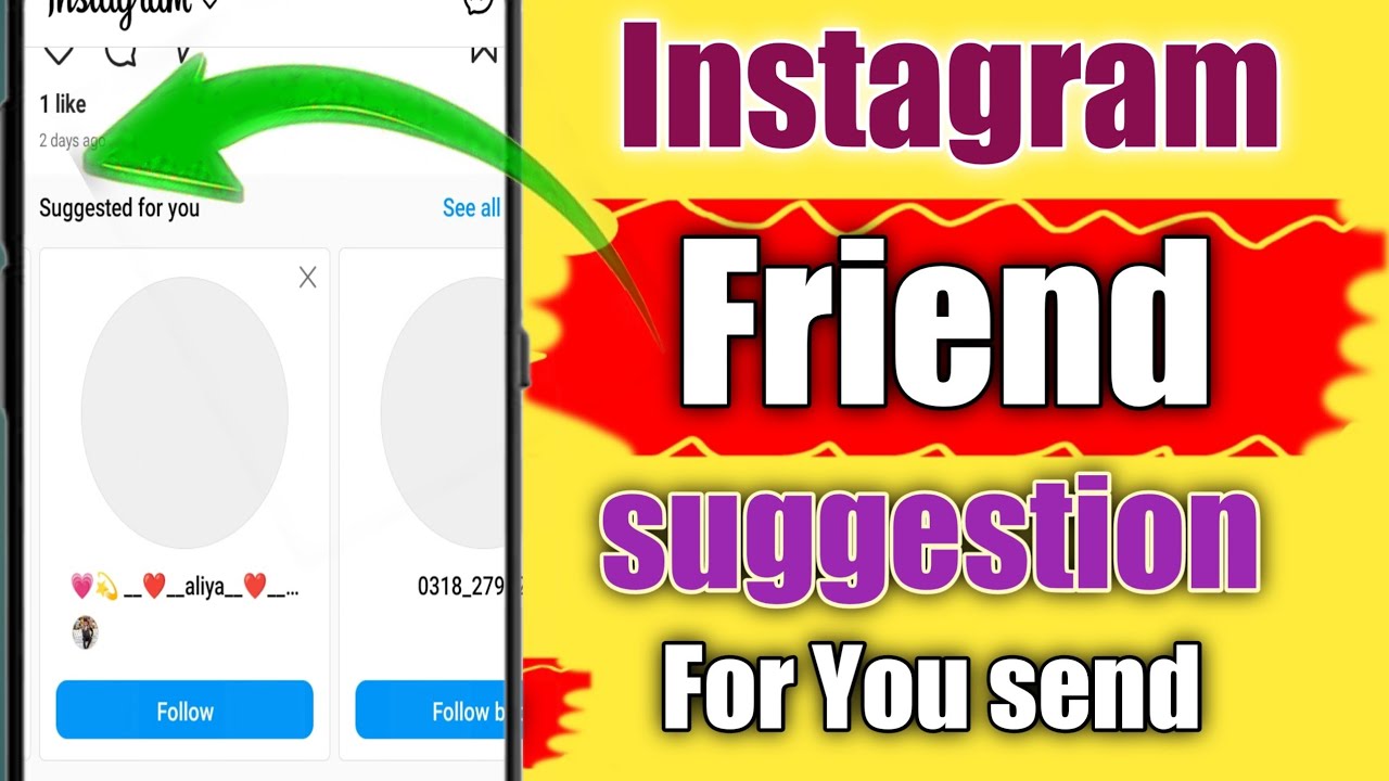 instagram pe friend suggestion kaise bheje ll how to send friend ...