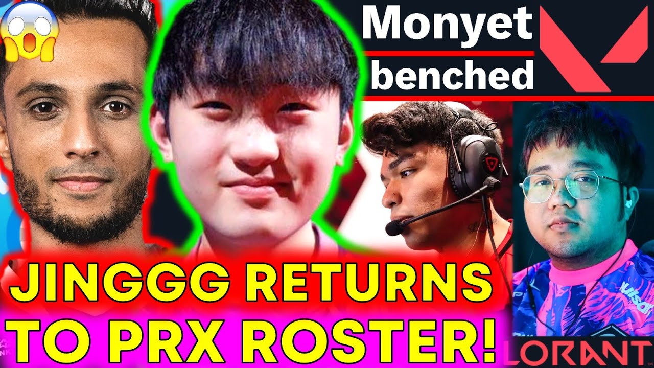 Pros REACT to Jinggg RETURN to Paper Rex, Monyet OUT 😱 VCT News - YouTube