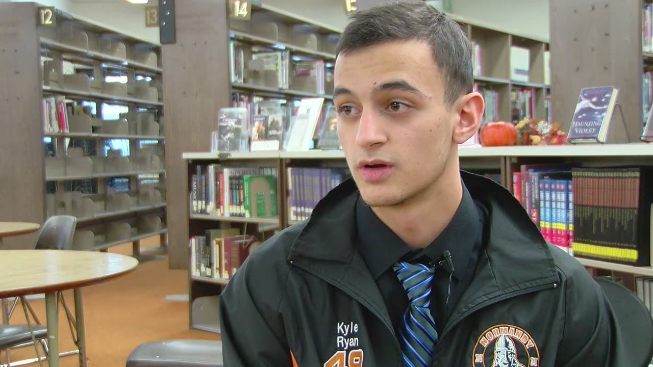 Student athlete of the week: Kyle Ryan - YouTube