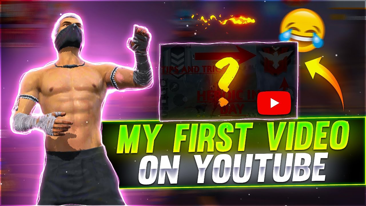 My First FREE FIRE VIDEO ON YOUTUBE -Garena free fire - YouTube