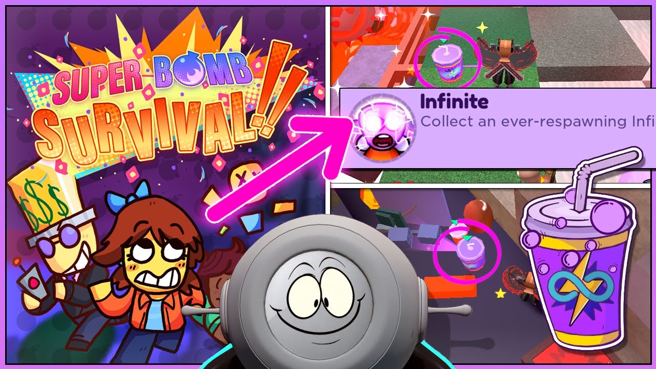 HOW TO GET INFINITE BADGE IN SUPER BOMB SURVIVAL | ROBLOX - YouTube