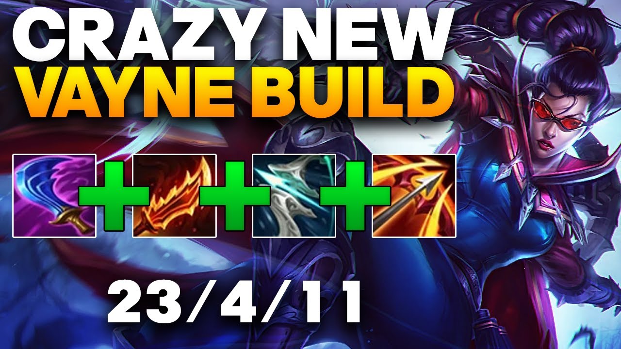 Vayne ADC Gameplay - The Vayne Build That's Breaking The Meta | League ...