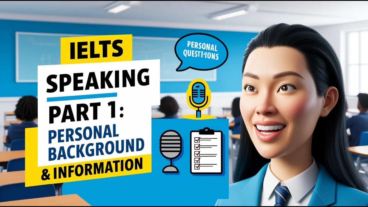 Personal Background and Information IELTS Speech Part 1 - YouTube