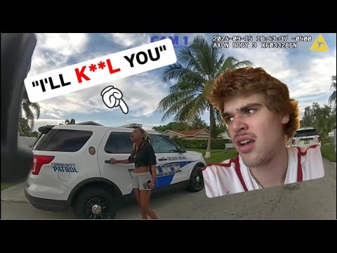 Crazy Drunk Woman ARRESTED FREAK OUT!!!!